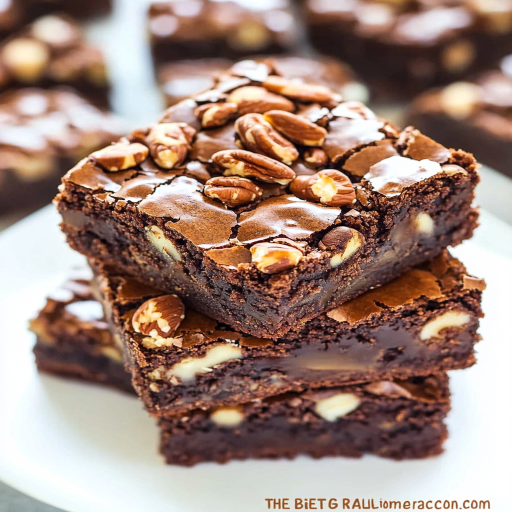 The Best Turtle Brownies