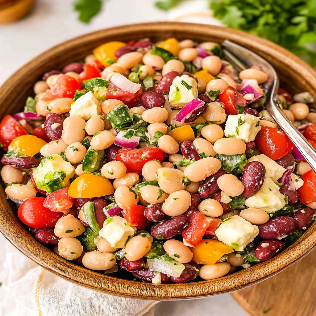 Mediterranean Bean Salad