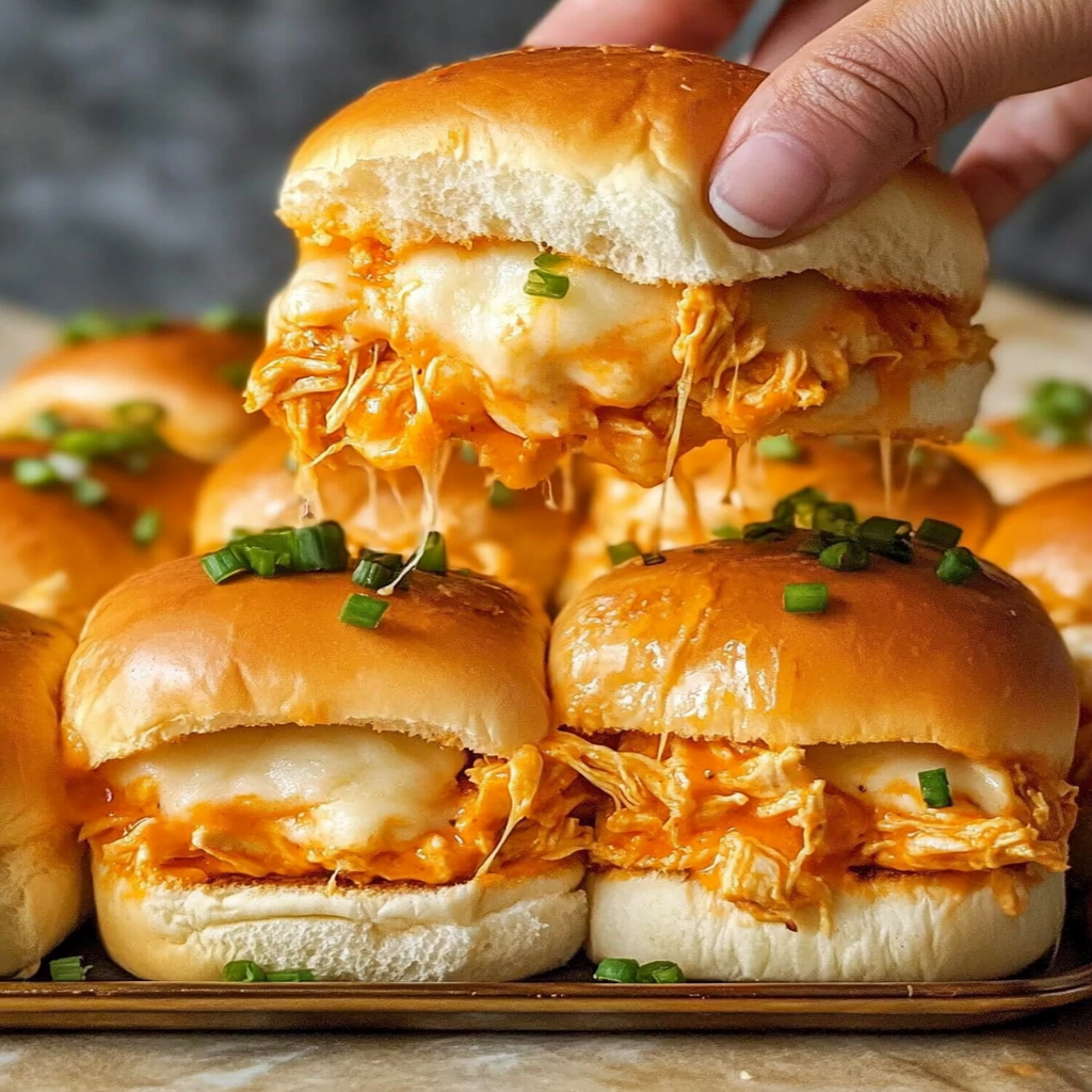Easy Buffalo Chicken Sliders