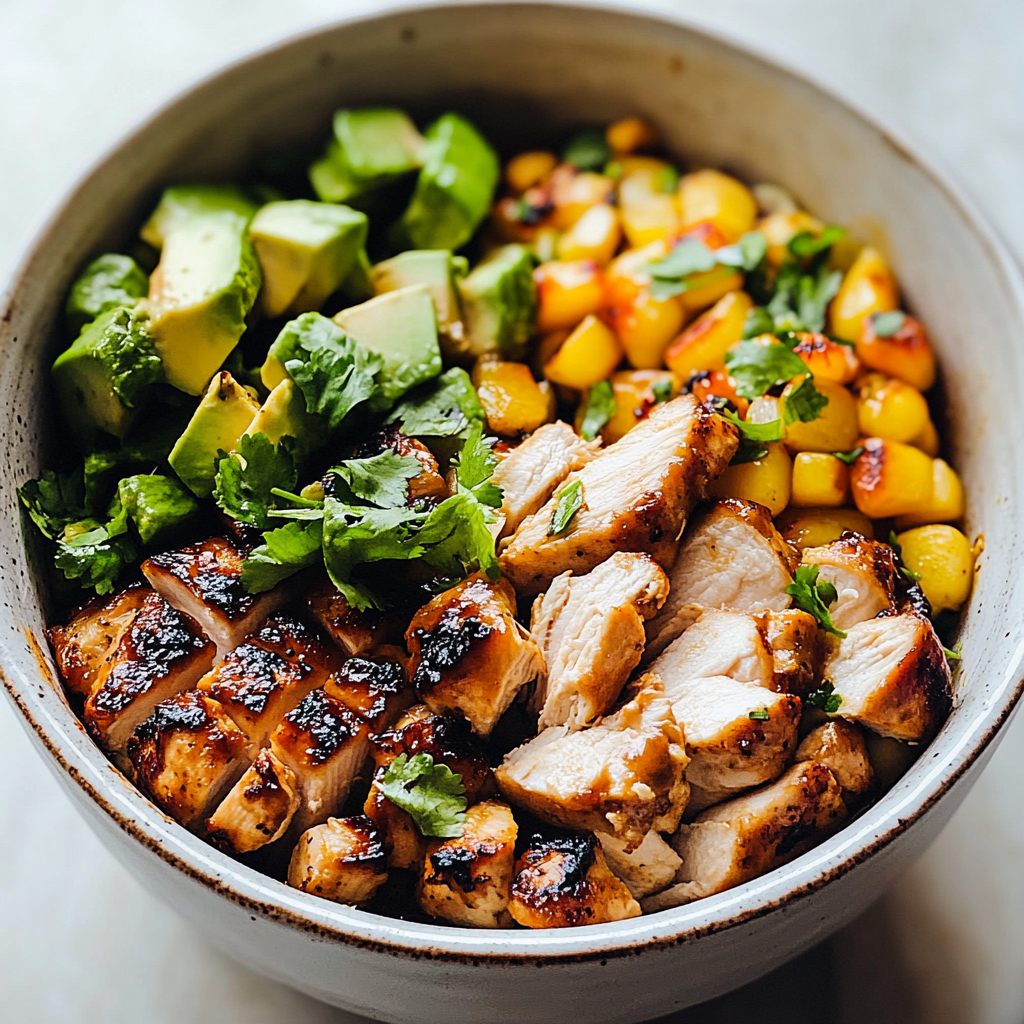 Honey Chipotle Chicken Bowls