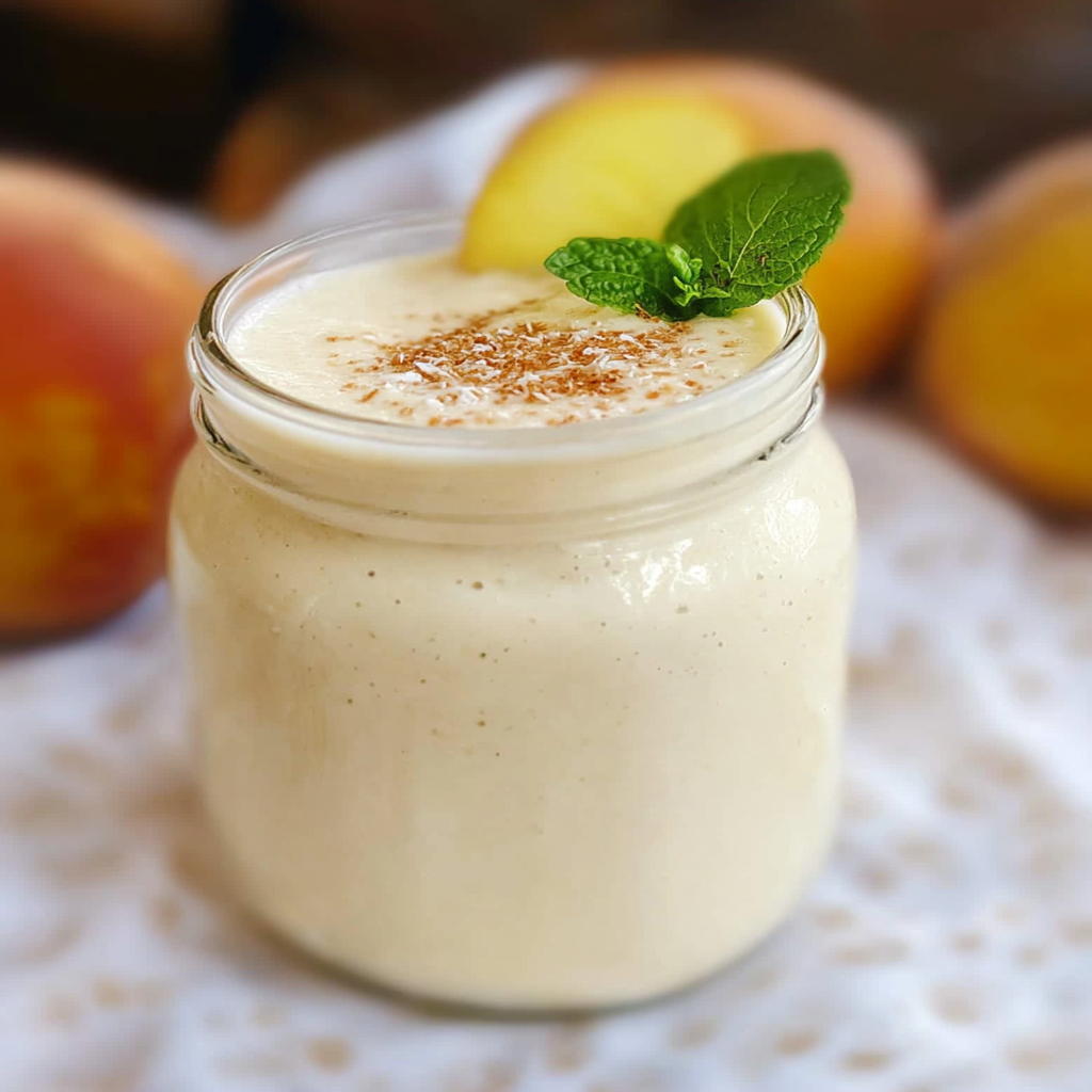 Peach Coconut Smoothie
