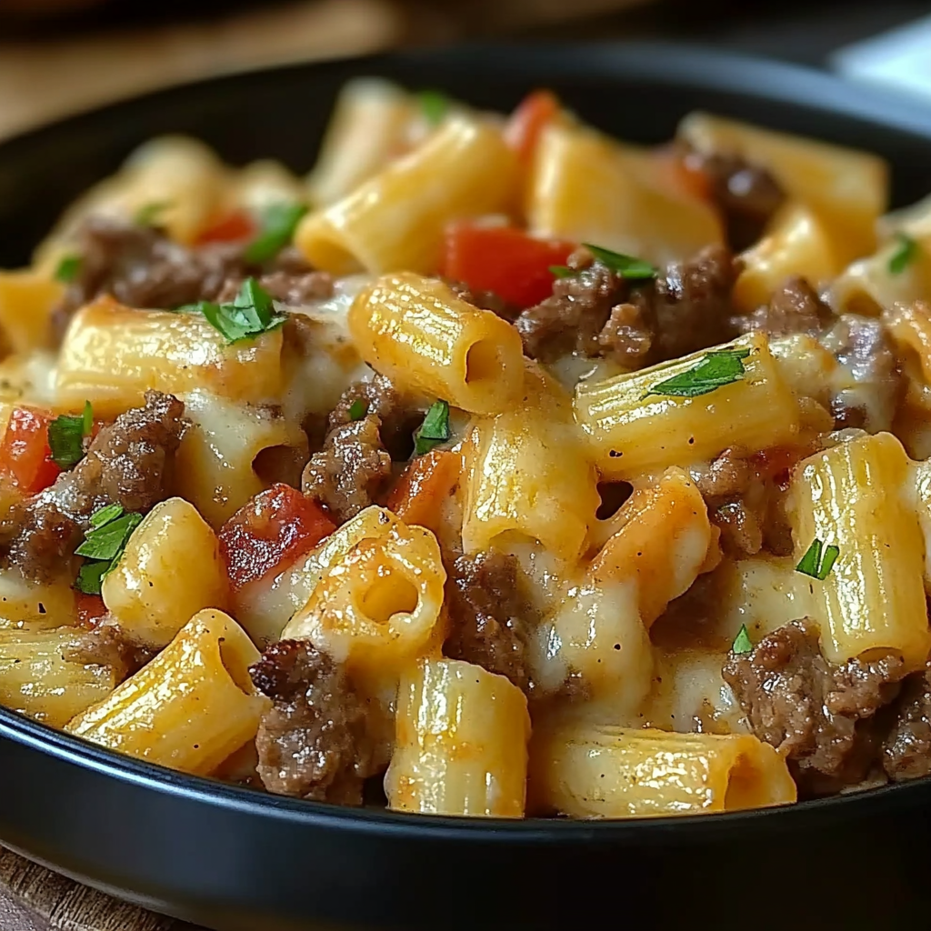 Philly Cheesesteak Pasta