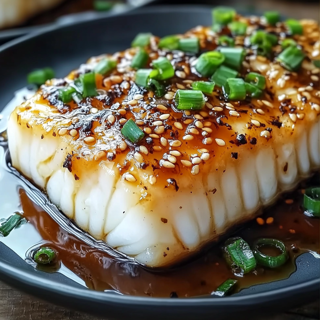 Quick & Easy Ginger Soy Glazed Cod