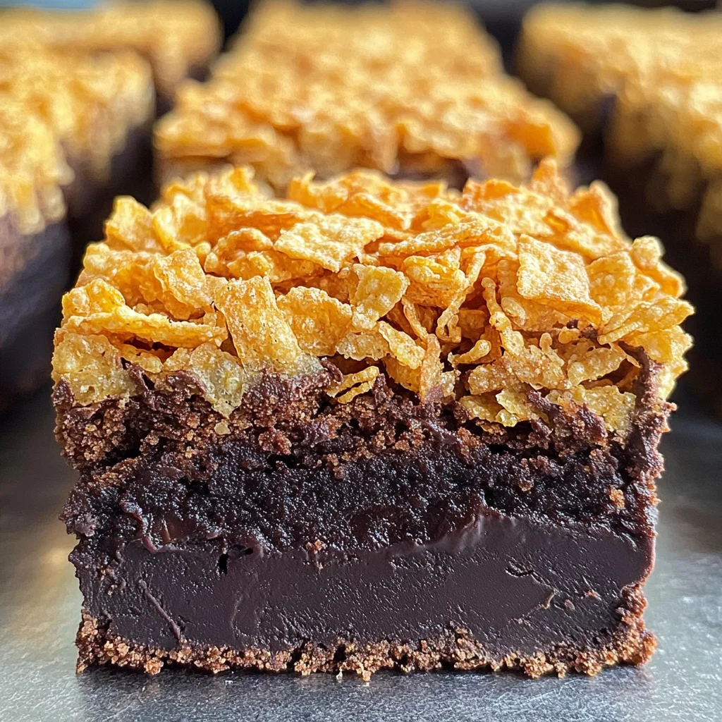 Cornflake Brownies
