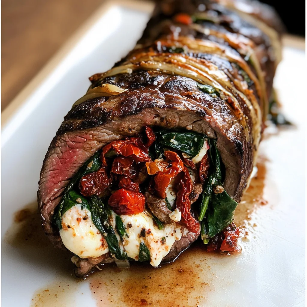 Italian Stuffed Flank Steak