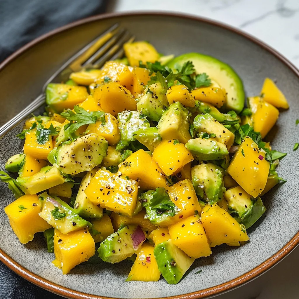 Avocado Mango Salad