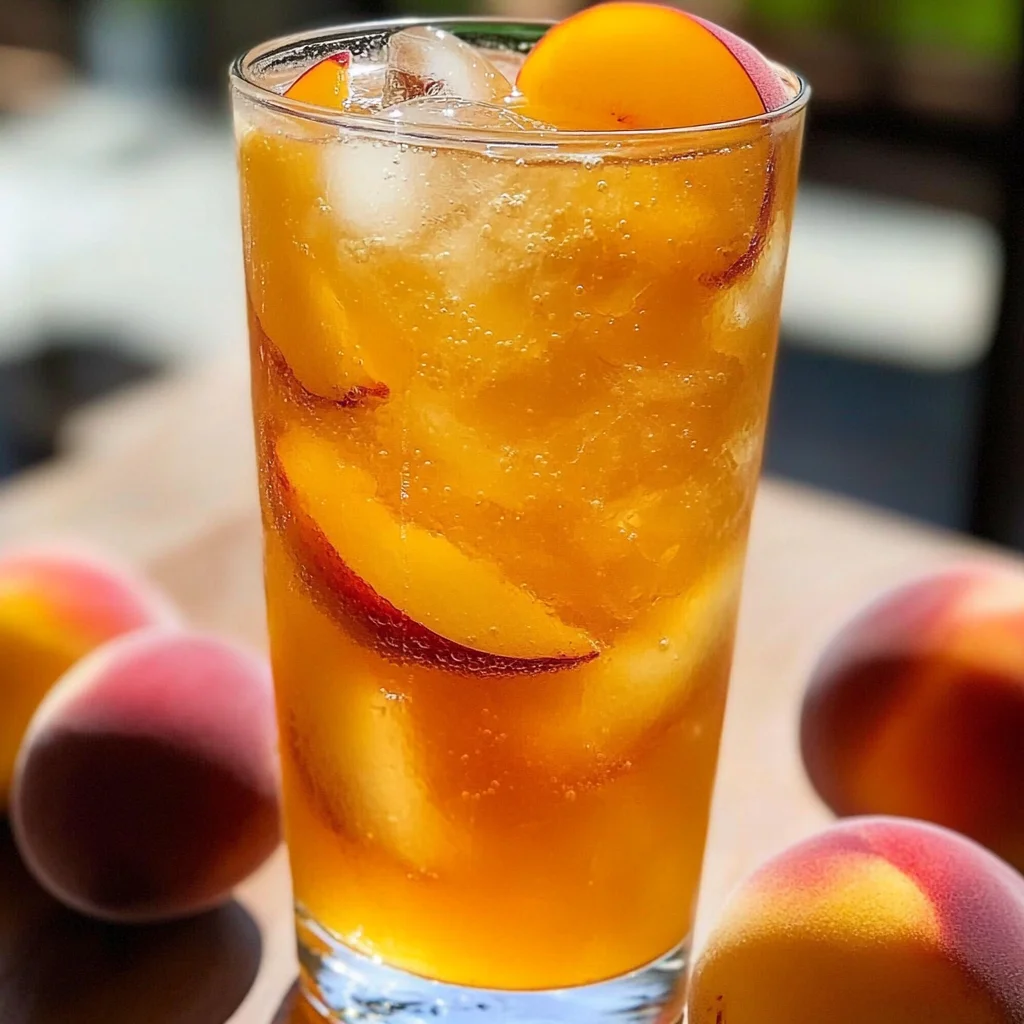 Easy Peach Tea Recipe