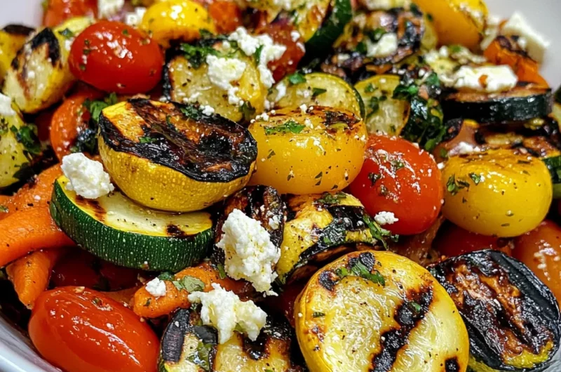 Grilled Vegetable Salad with Citrus Vinaigrette