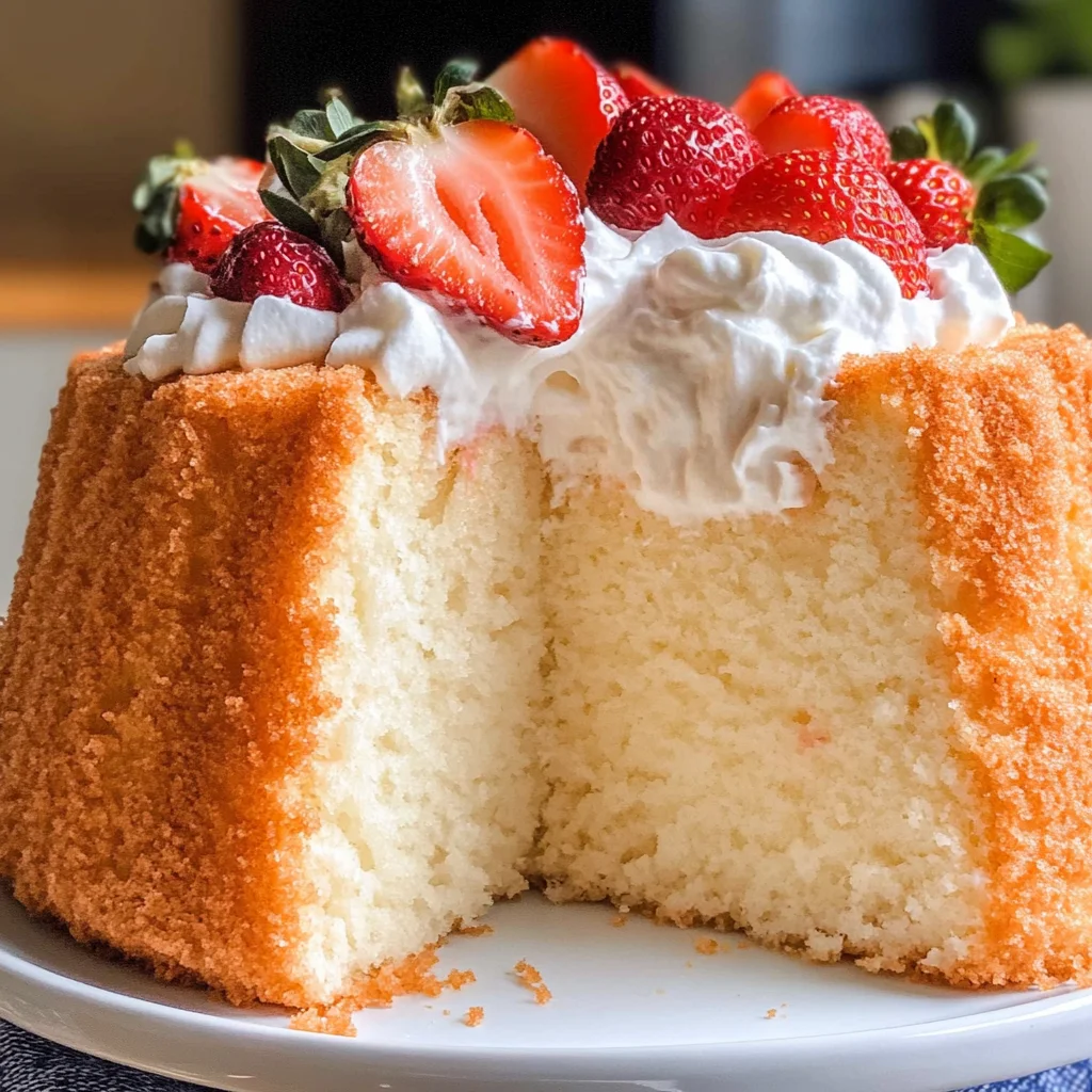 Homemade Angel Food Cake