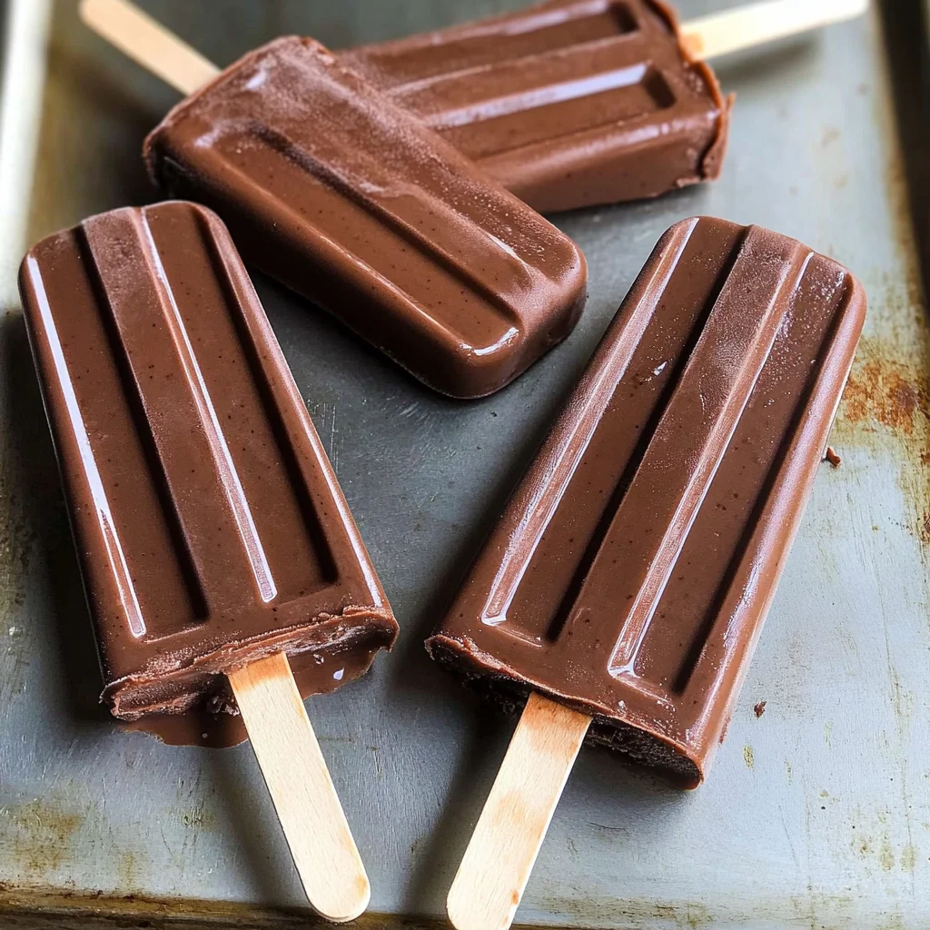 Homemade Fudgesicles