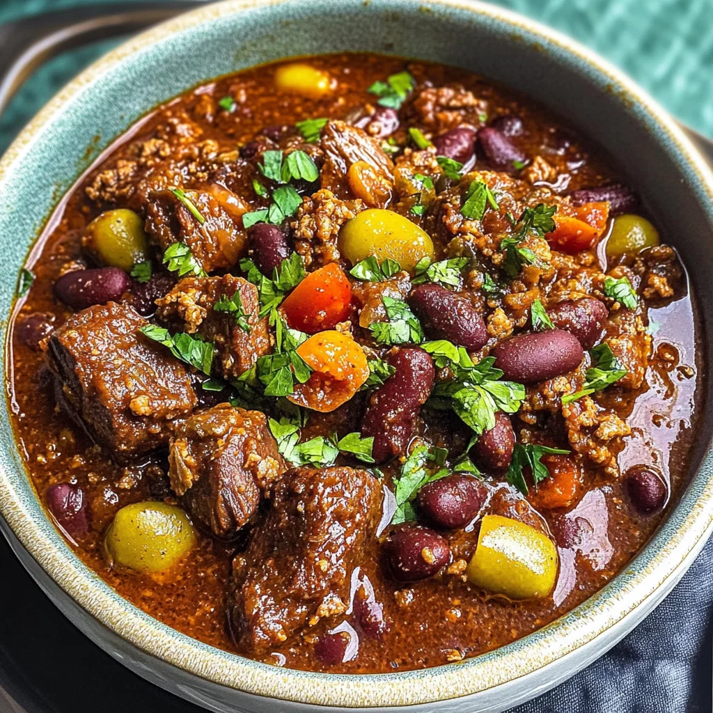 Short Rib and Chorizo Chili Recipe