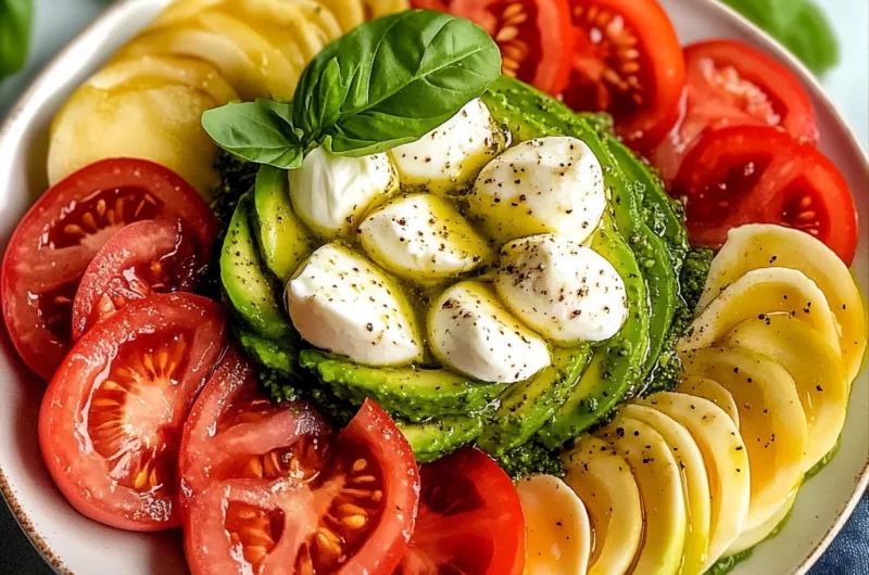 Avocado Caprese Salad