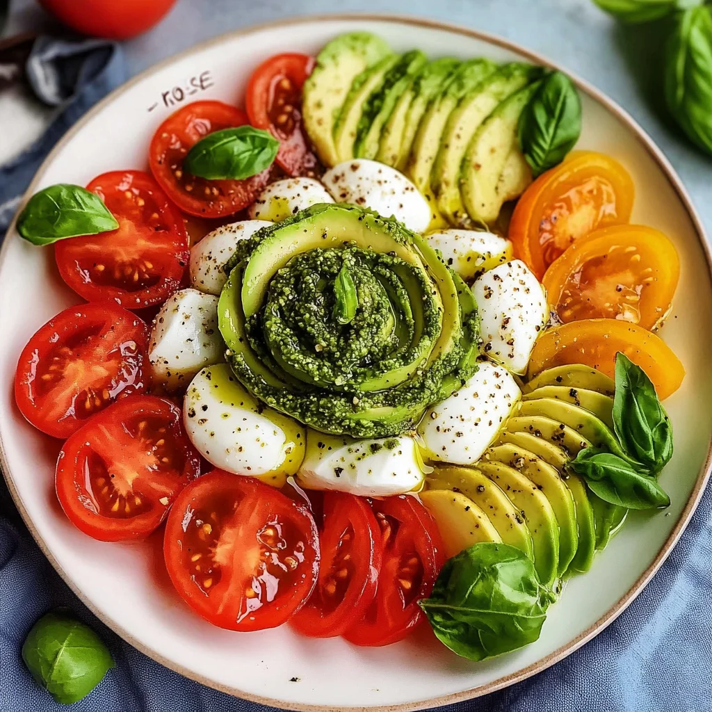 Avocado Caprese Salad