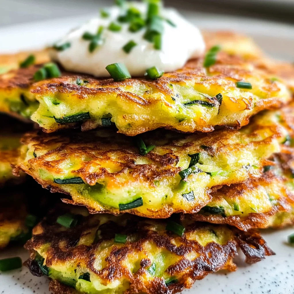 Easy Zucchini Fritters