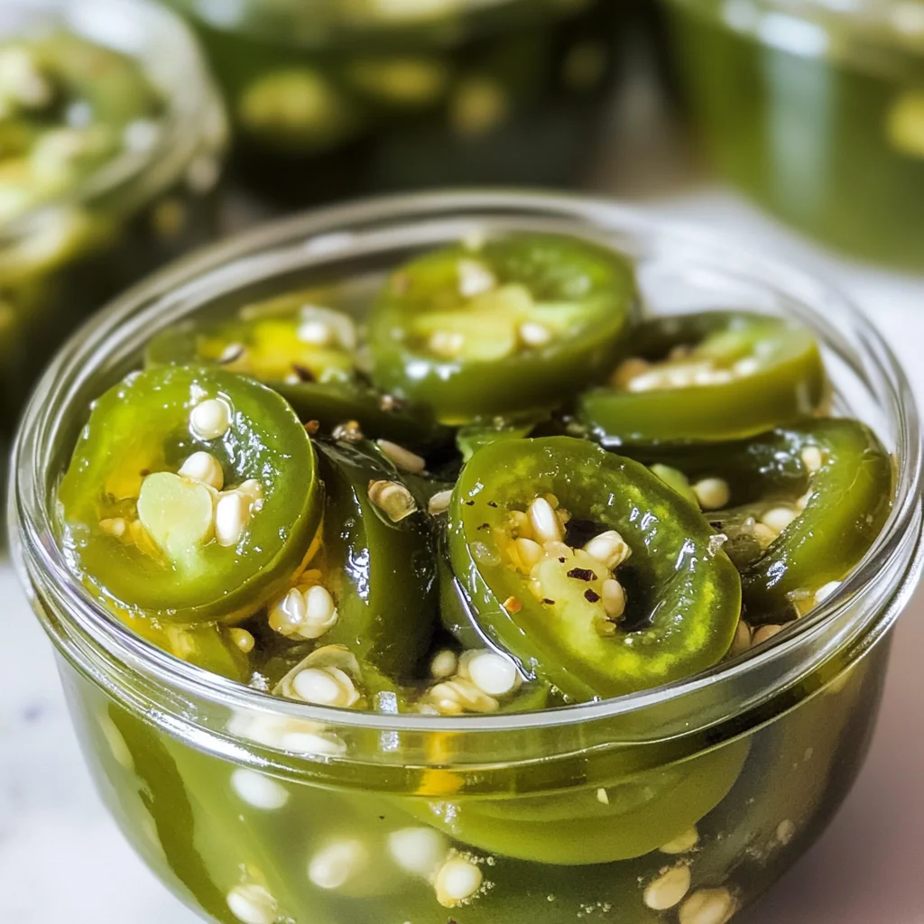 Quick and Easy Pickled Jalapeños