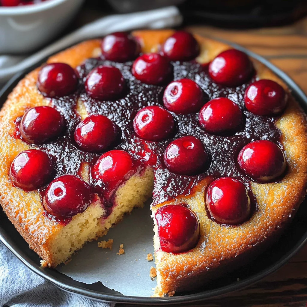 Simple Cherry Cake