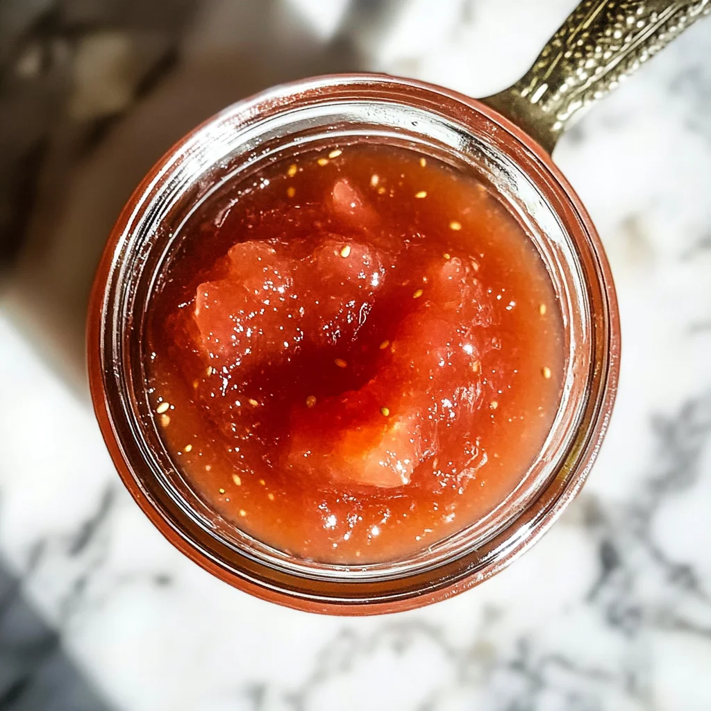 Homemade Watermelon Rind Jam