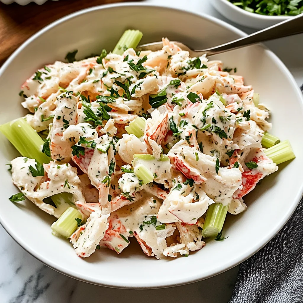 Classic Crab Salad