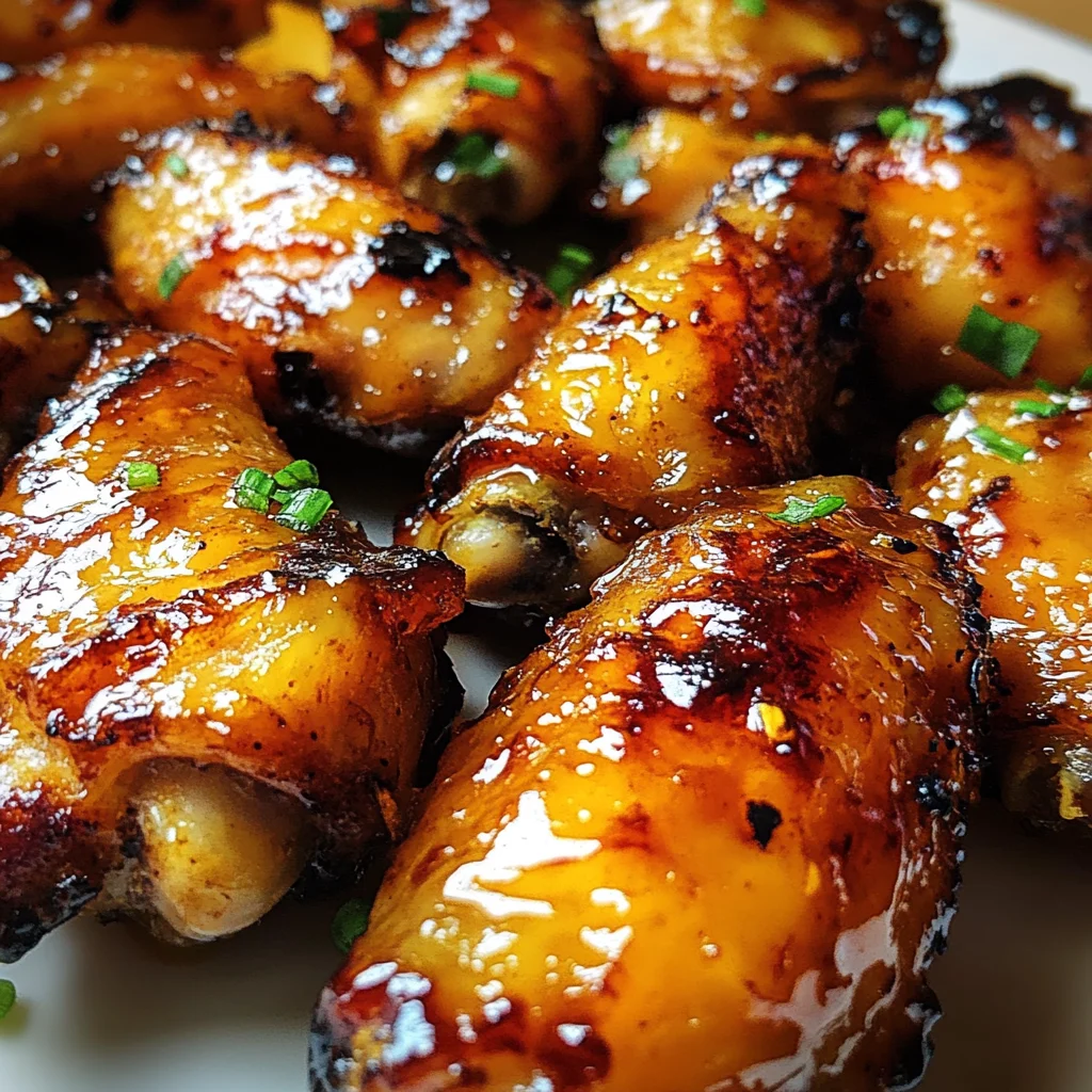 Sticky Pineapple-Teriyaki Chicken Wings