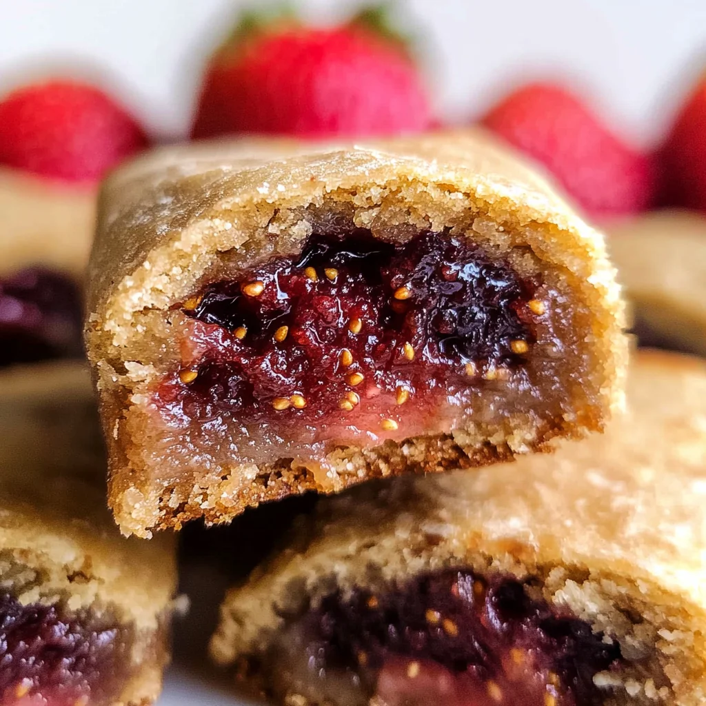 Homemade Strawberry Fig Newtons