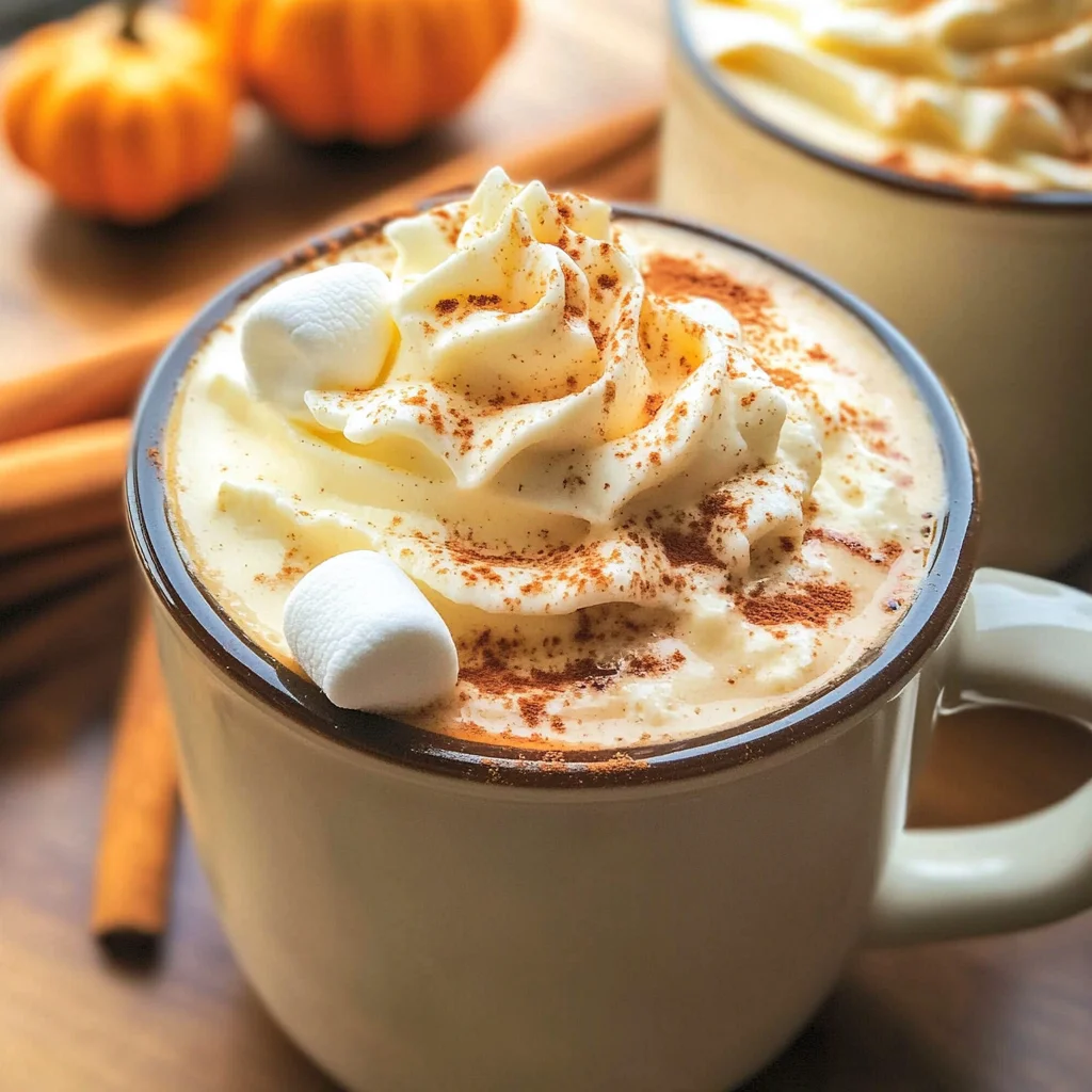 Pumpkin White Hot Chocolate