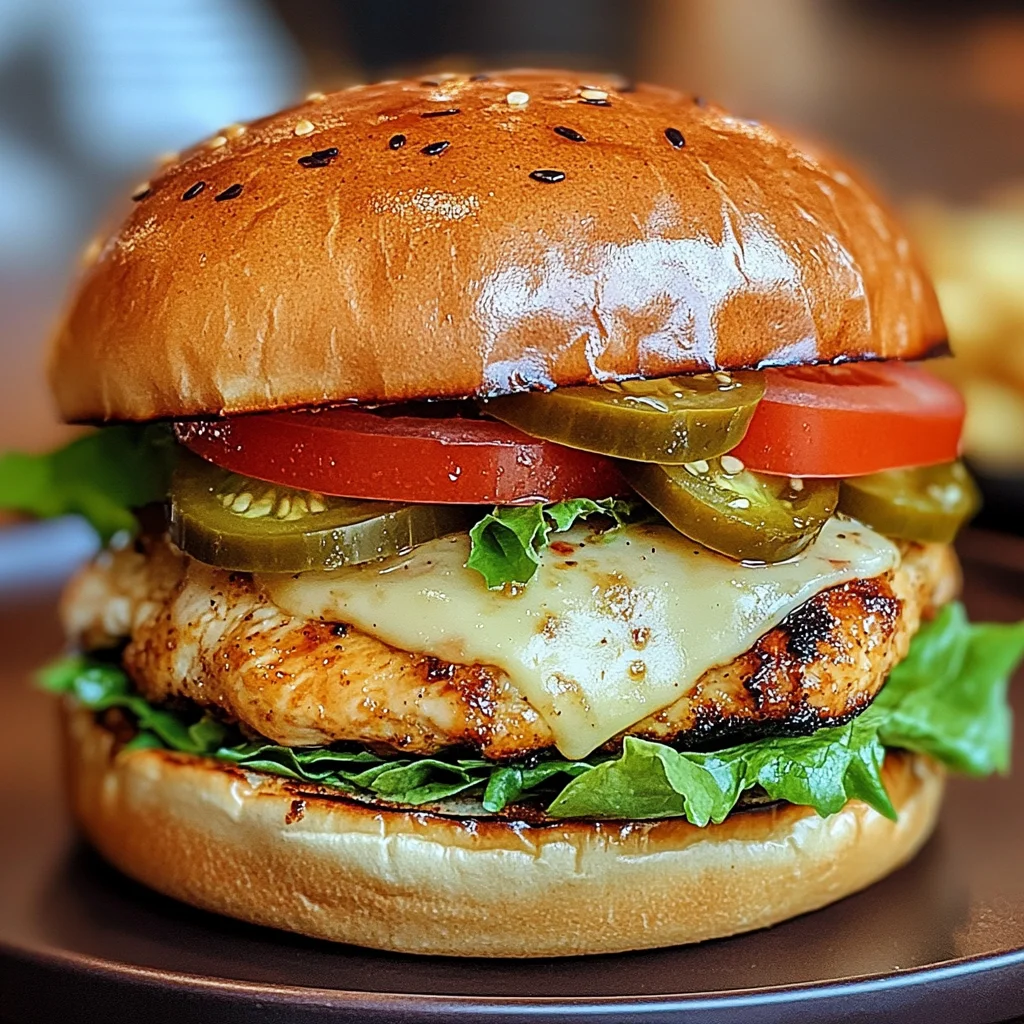 Spicy Chipotle Chicken Burger