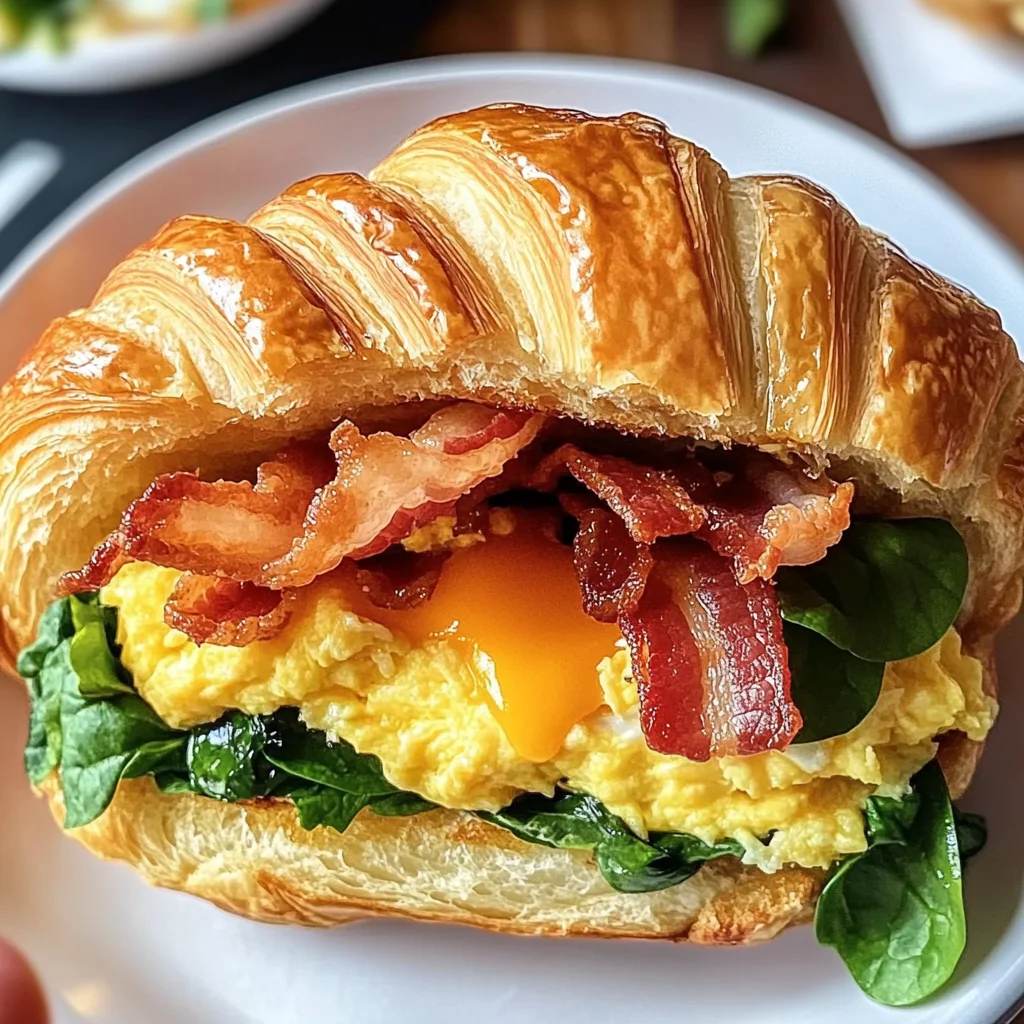 Croissant Breakfast Sandwiches