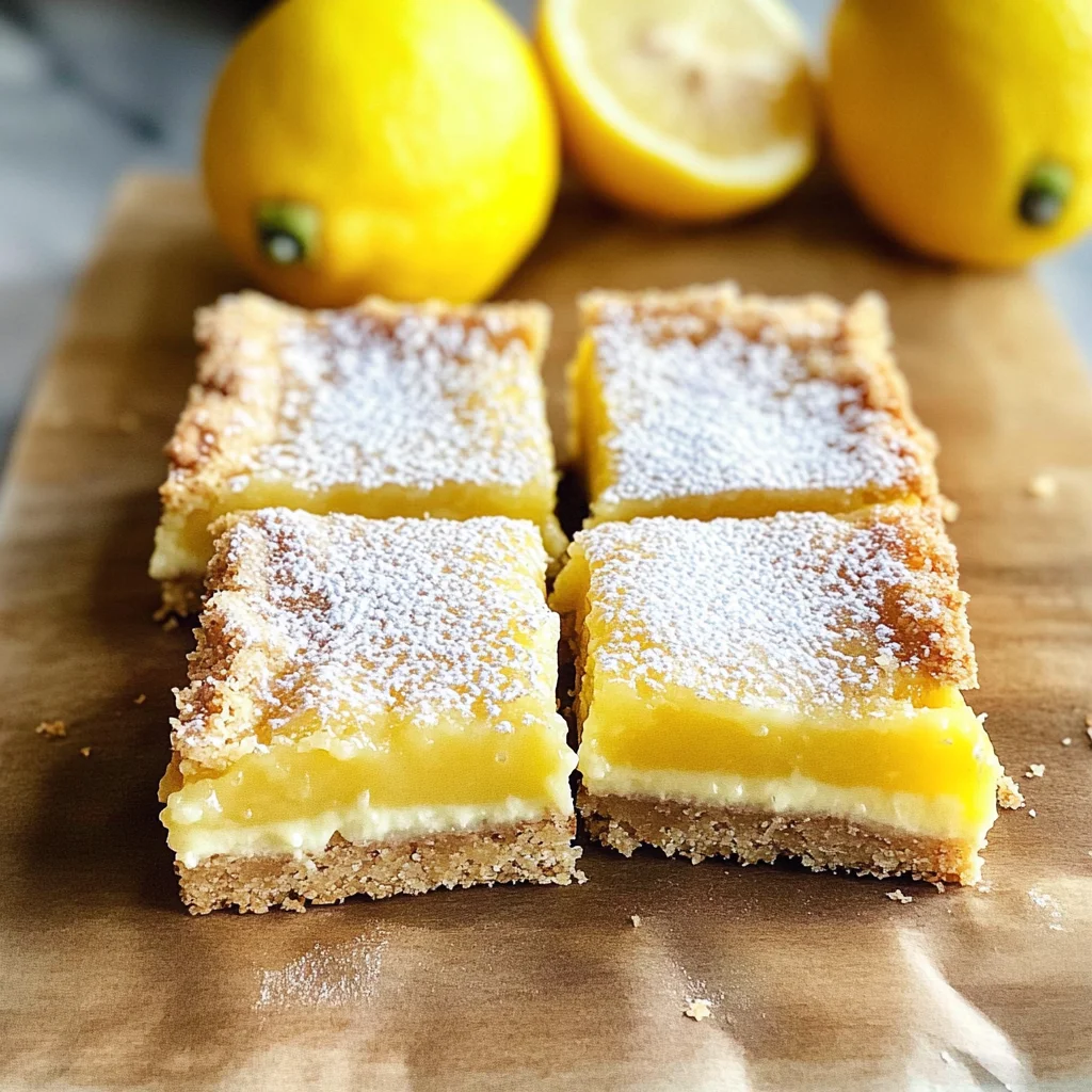 Creamy Lemon Squares