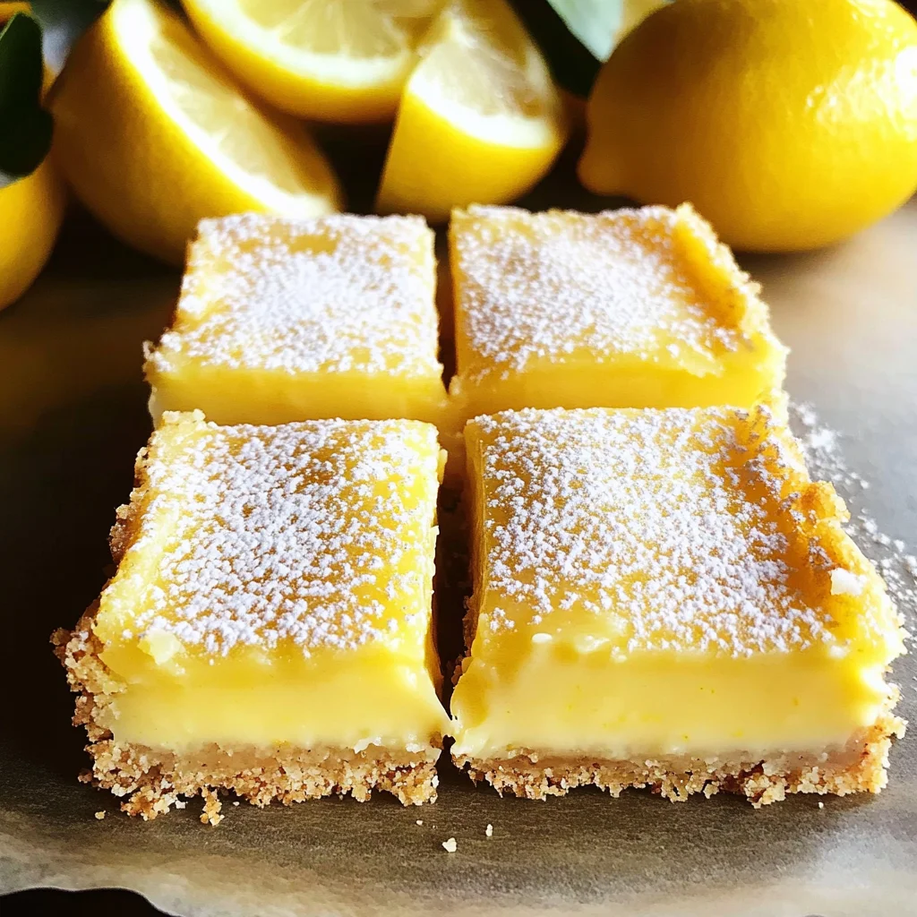 Creamy Lemon Squares