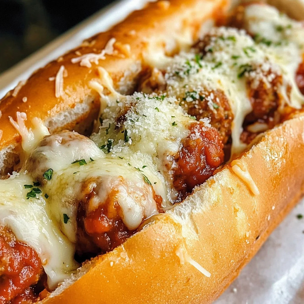 Easy Meatball Sub Recipe