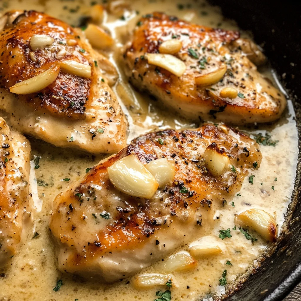 Creamy Garlic Chicken