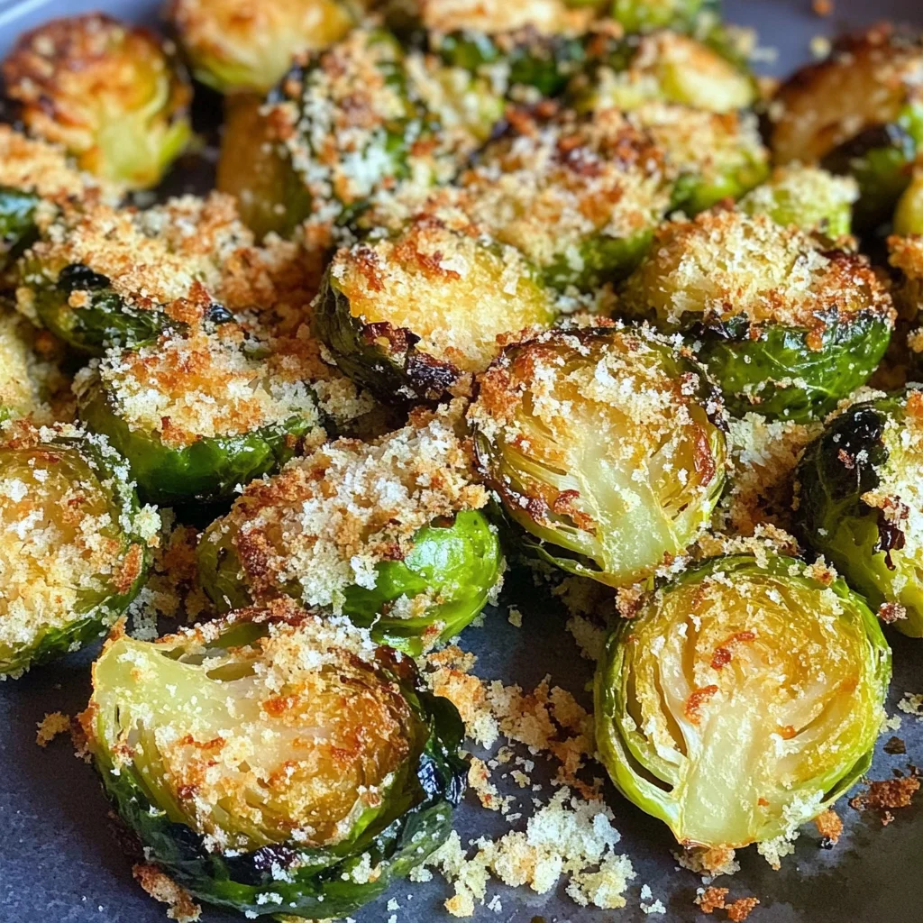 Crispy Smashed Brussels Sprouts
