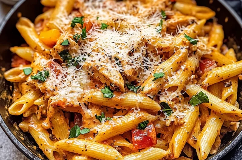 Crock Pot Creamy Cajun Chicken Pasta