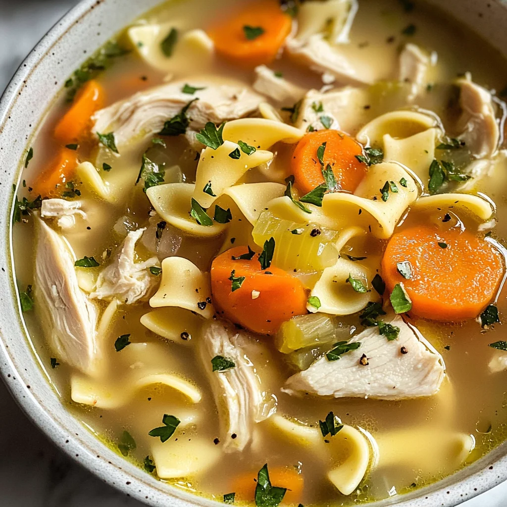 Easy Chicken Noodle Soup